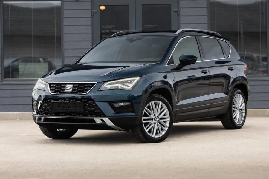 Zils SEAT Ateca 2019 Jelgava, ar dzinēja tilpumu 1.50 L un nobraukumu 179 tūkst. km par 16750 €, foto 4 vietnē AUTOMOTO.COM.LV