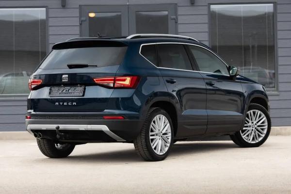 Zils SEAT Ateca 2019 Jelgava, ar dzinēja tilpumu 1.50 L un nobraukumu 179 tūkst. km par 16750 €, foto 4 vietnē AUTOMOTO.COM.LV