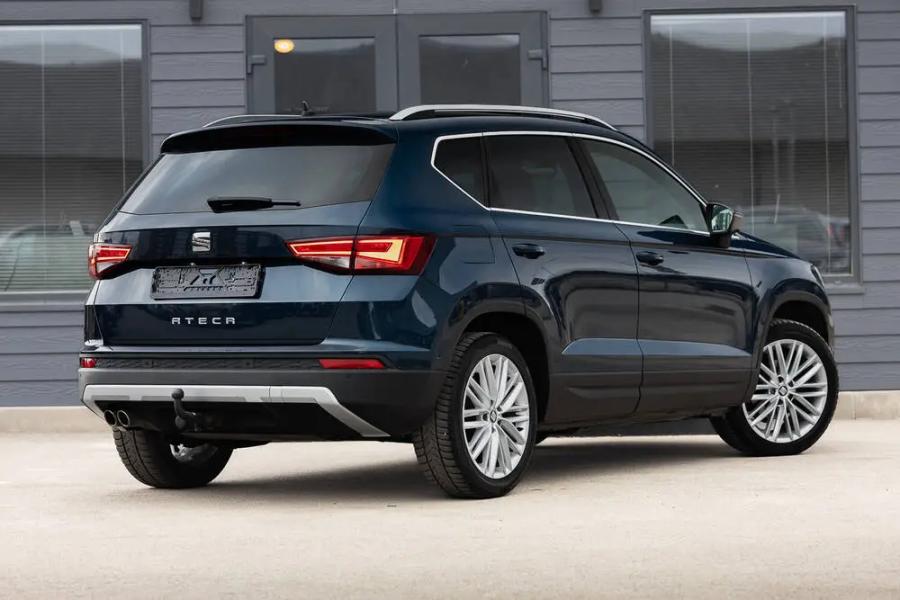 Zils SEAT Ateca 2019 Jelgava, ar dzinēja tilpumu 1.50 L un nobraukumu 179 tūkst. km par 16750 €, foto 5 vietnē AUTOMOTO.COM.LV