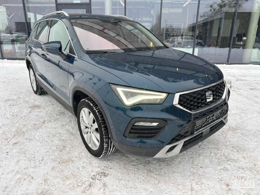 Blue SEAT Ateca 2021 in Kaunas, with an engine capacity of 1.00 L and mileage of 192 thousand km for 12900 €, photo 3 on AUTOMOTO.COM.LV