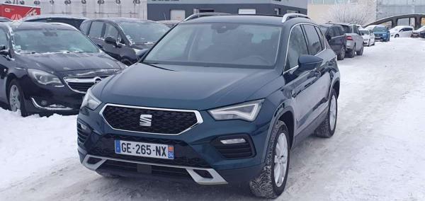 Blue SEAT Ateca 2022 in Taurage, with an engine capacity of 2.00 L and mileage of 173 thousand km for 16900 €, photo 1 on AUTOMOTO.COM.LV
