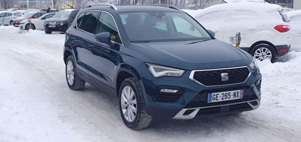 Blue SEAT Ateca 2022 in Taurage, with an engine capacity of 2.00 L and mileage of 173 thousand km for 16900 €, photo 3 on AUTOMOTO.COM.LV