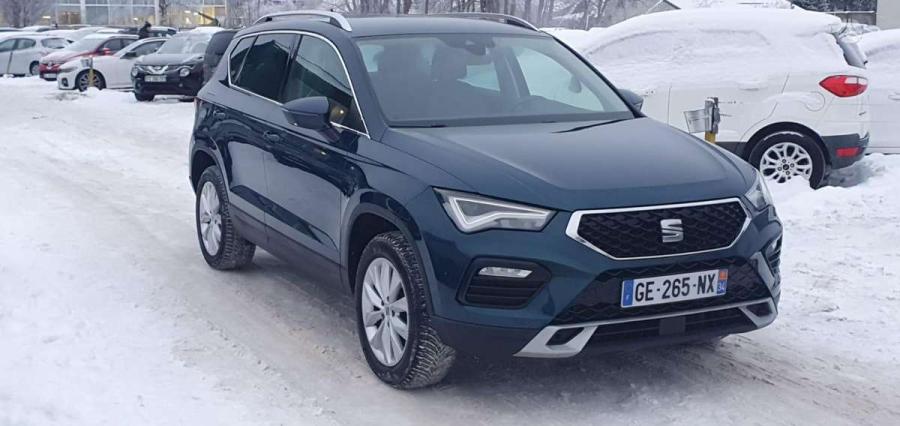 Blue SEAT Ateca 2022 in Taurage, with an engine capacity of 2.00 L and mileage of 173 thousand km for 16900 €, photo 3 on AUTOMOTO.COM.LV