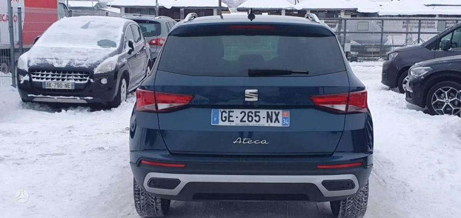 Blue SEAT Ateca 2022 in Taurage, with an engine capacity of 2.00 L and mileage of 173 thousand km for 16900 €, photo 8 on AUTOMOTO.COM.LV