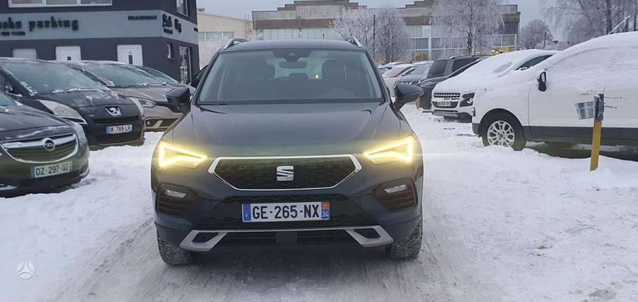 Blue SEAT Ateca 2022 in Taurage, with an engine capacity of 2.00 L and mileage of 173 thousand km for 16900 €, photo 14 on AUTOMOTO.COM.LV