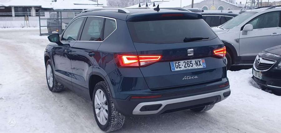 Blue SEAT Ateca 2022 in Taurage, with an engine capacity of 2.00 L and mileage of 173 thousand km for 16900 €, photo 16 on AUTOMOTO.COM.LV