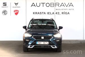 Синий Сеат Ateca 2022 в Рига, объемом двигателя 1.50 л и пробегом 70 тыс. км за 18990 €, фото 3 на AUTOMOTO.COM.LV