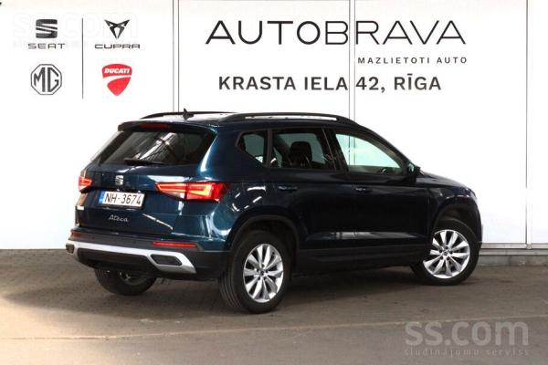 Zils SEAT Ateca 2022 Rīga, ar dzinēja tilpumu 1.50 L un nobraukumu 70 tūkst. km par 18990 €, foto 8 vietnē AUTOMOTO.COM.LV