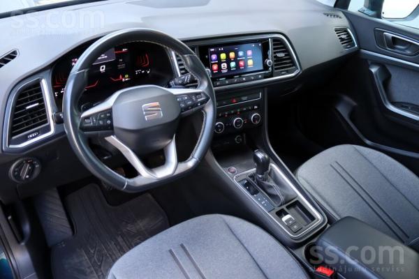 Zils SEAT Ateca 2022 Rīga, ar dzinēja tilpumu 1.50 L un nobraukumu 70 tūkst. km par 18990 €, foto 9 vietnē AUTOMOTO.COM.LV