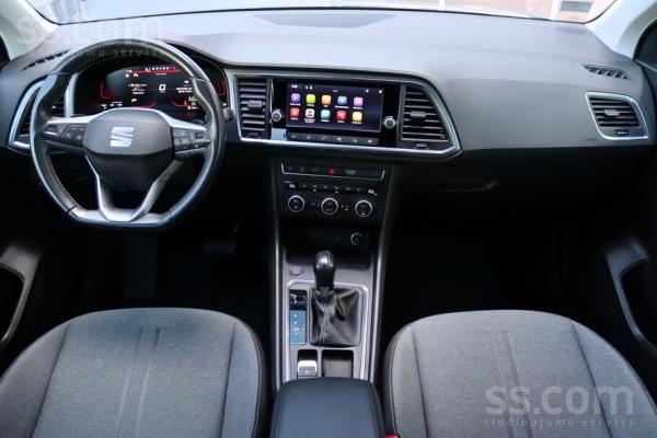 Zils SEAT Ateca 2022 Rīga, ar dzinēja tilpumu 1.50 L un nobraukumu 70 tūkst. km par 18990 €, foto 10 vietnē AUTOMOTO.COM.LV
