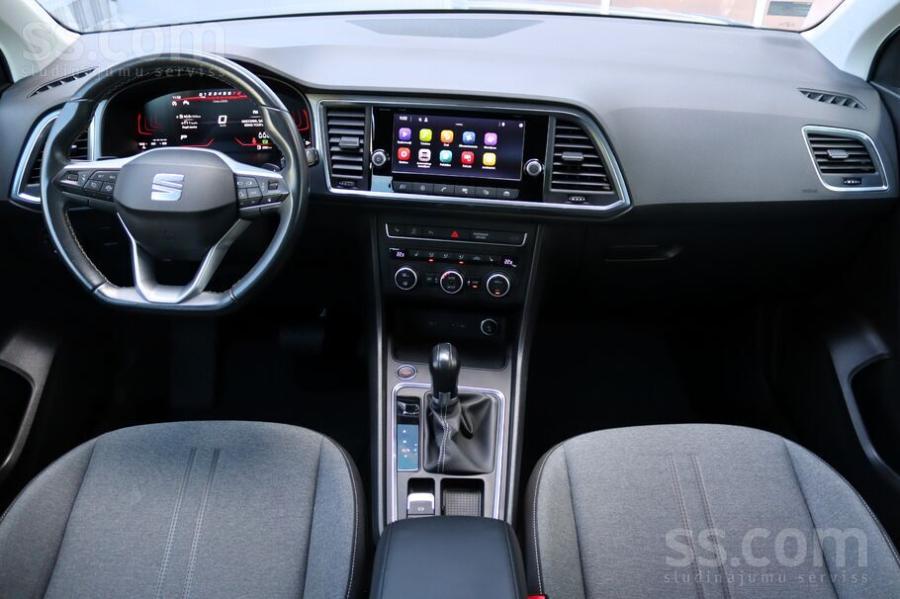 Синий Сеат Ateca 2022 в Рига, объемом двигателя 1.50 л и пробегом 70 тыс. км за 18990 €, фото 11 на AUTOMOTO.COM.LV