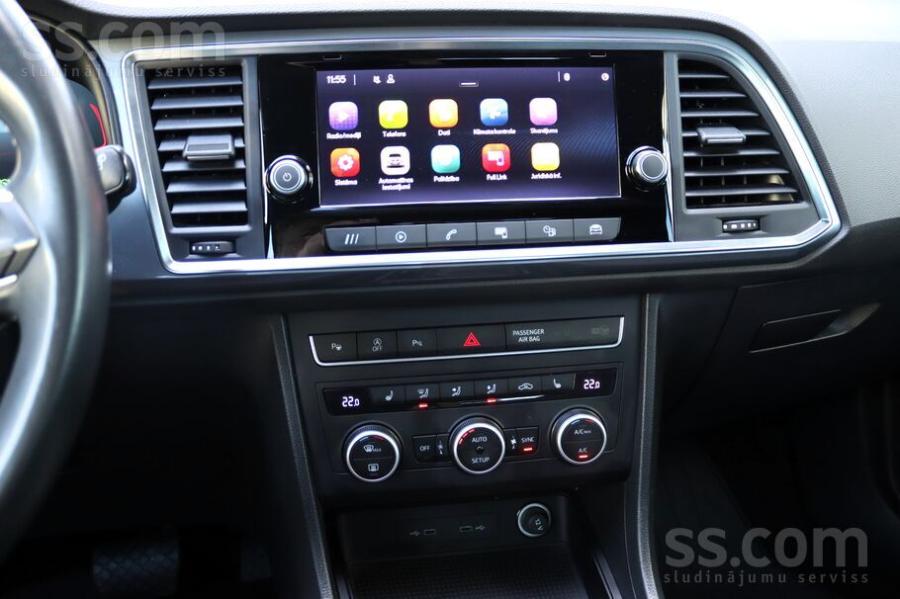 Синий Сеат Ateca 2022 в Рига, объемом двигателя 1.50 л и пробегом 70 тыс. км за 18990 €, фото 13 на AUTOMOTO.COM.LV