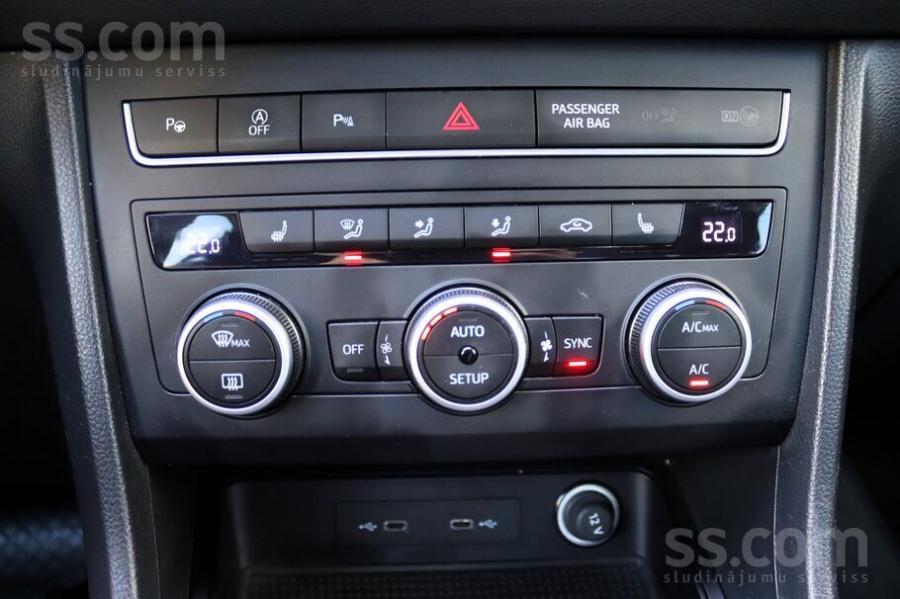 Синий Сеат Ateca 2022 в Рига, объемом двигателя 1.50 л и пробегом 70 тыс. км за 18990 €, фото 19 на AUTOMOTO.COM.LV
