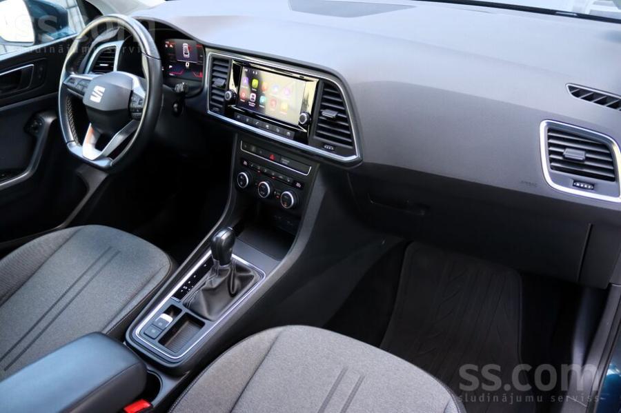 Синий Сеат Ateca 2022 в Рига, объемом двигателя 1.50 л и пробегом 70 тыс. км за 18990 €, фото 24 на AUTOMOTO.COM.LV