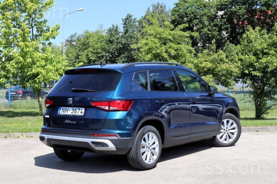 Синий Сеат Ateca 2022 в Рига, объемом двигателя 1.50 л и пробегом 70 тыс. км за 18990 €, фото 30 на AUTOMOTO.COM.LV