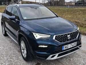 Blue SEAT Ateca 2022 in Jelgava, with an engine capacity of 1.50 L and mileage of 135 thousand km for 19000 €, photo 3 on AUTOMOTO.COM.LV