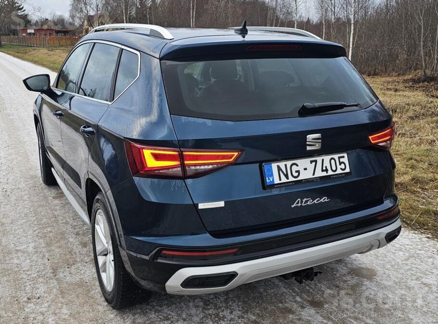 Blue SEAT Ateca 2022 in Jelgava, with an engine capacity of 1.50 L and mileage of 135 thousand km for 19000 €, photo 5 on AUTOMOTO.COM.LV