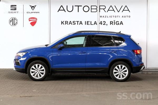 Синий Сеат Ateca 2022 в Рига, объемом двигателя 1.50 л и пробегом 37 тыс. км за 20990 €, фото 4 на AUTOMOTO.COM.LV
