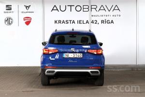 Blue SEAT Ateca 2022 in Riga, with an engine capacity of 1.50 L and mileage of 37 thousand km for 20990 €, photo 8 on AUTOMOTO.COM.LV
