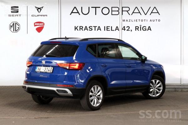 Синий Сеат Ateca 2022 в Рига, объемом двигателя 1.50 л и пробегом 37 тыс. км за 20990 €, фото 8 на AUTOMOTO.COM.LV