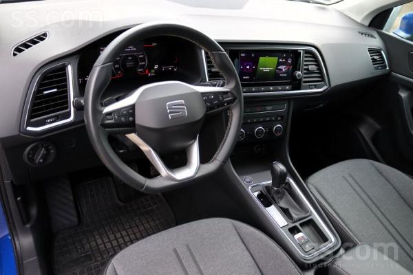 Синий Сеат Ateca 2022 в Рига, объемом двигателя 1.50 л и пробегом 37 тыс. км за 20990 €, фото 9 на AUTOMOTO.COM.LV