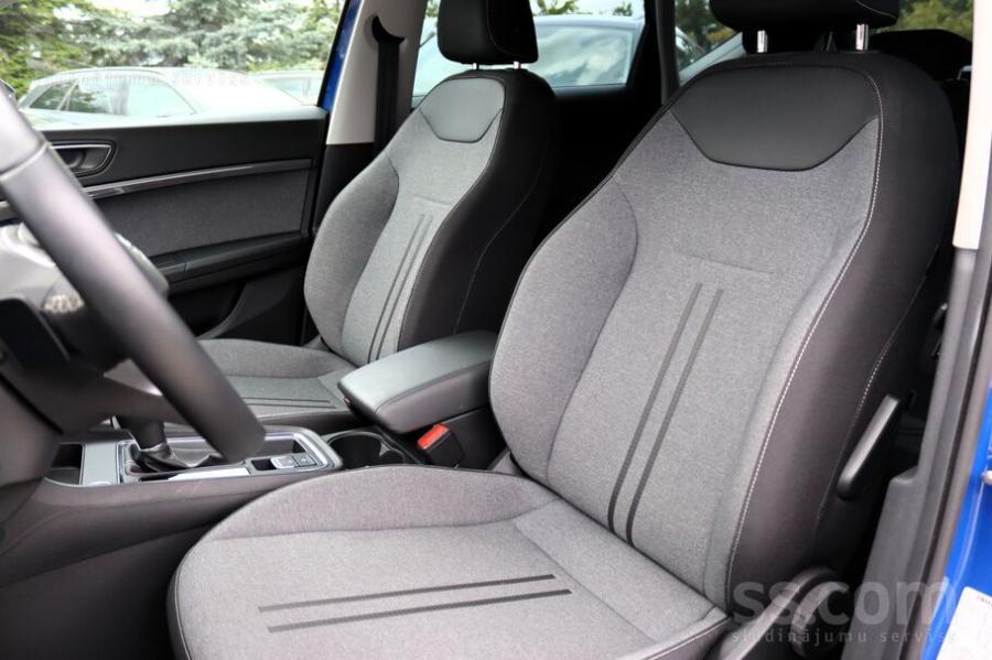Blue SEAT Ateca 2022 in Riga, with an engine capacity of 1.50 L and mileage of 37 thousand km for 20990 €, photo 25 on AUTOMOTO.COM.LV