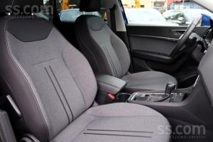Blue SEAT Ateca 2022 in Riga, with an engine capacity of 1.50 L and mileage of 37 thousand km for 20990 €, photo 26 on AUTOMOTO.COM.LV