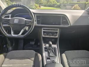 Blue SEAT Ateca 2022 in Jelgava, with an engine capacity of 1.50 L and mileage of 135 thousand km for 19500 €, photo 1 on AUTOMOTO.COM.LV