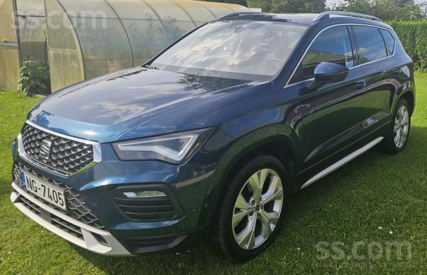 Blue SEAT Ateca 2022 in Jelgava, with an engine capacity of 1.50 L and mileage of 135 thousand km for 19500 €, photo 3 on AUTOMOTO.COM.LV
