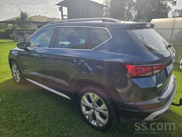 Blue SEAT Ateca 2022 in Jelgava, with an engine capacity of 1.50 L and mileage of 135 thousand km for 19500 €, photo 7 on AUTOMOTO.COM.LV