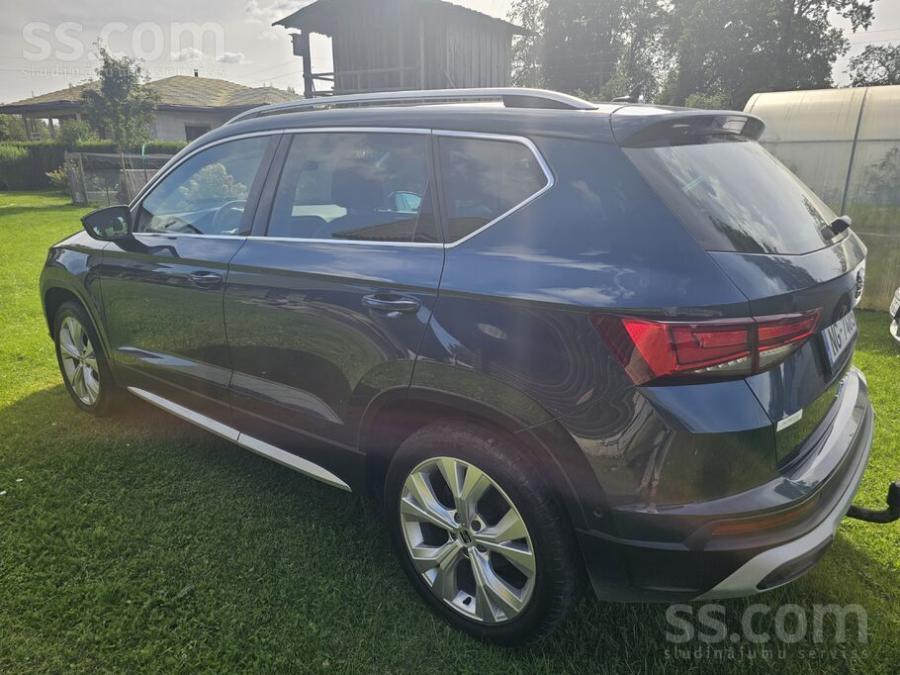 Blue SEAT Ateca 2022 in Jelgava, with an engine capacity of 1.50 L and mileage of 135 thousand km for 19500 €, photo 7 on AUTOMOTO.COM.LV