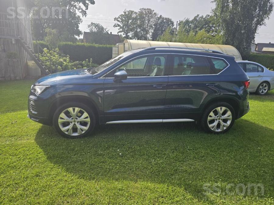 Blue SEAT Ateca 2022 in Jelgava, with an engine capacity of 1.50 L and mileage of 135 thousand km for 19500 €, photo 8 on AUTOMOTO.COM.LV