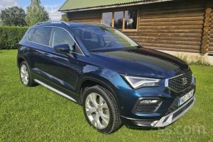Blue SEAT Ateca 2022 in Jelgava, with an engine capacity of 1.50 L and mileage of 135 thousand km for 19500 €, photo 9 on AUTOMOTO.COM.LV