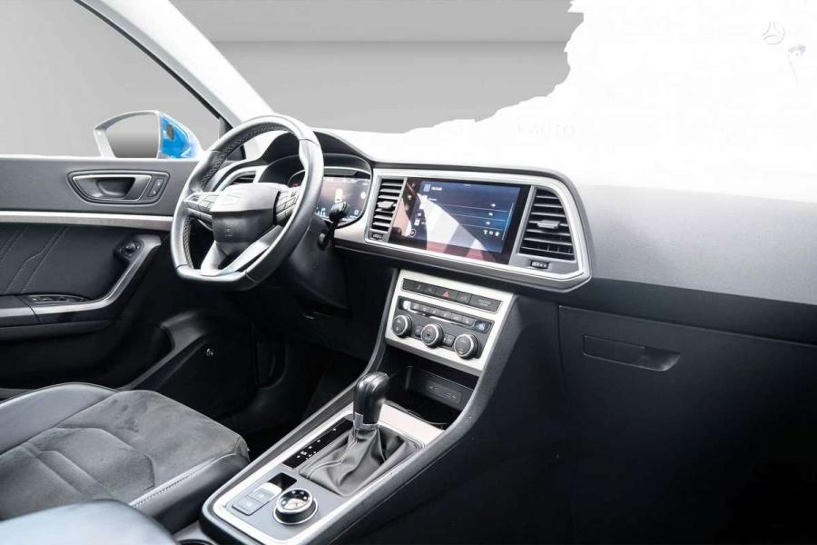 Blue SEAT Ateca 2022 in Kaunas, with an engine capacity of 2.00 L and mileage of 172 thousand km for 15990 €, photo 8 on AUTOMOTO.COM.LV