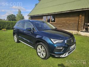 Синий Сеат Ateca 2022 в Елгава, объемом двигателя 1.50 л и пробегом 135 тыс. км за 18150 €, фото  на AUTOMOTO.COM.LV