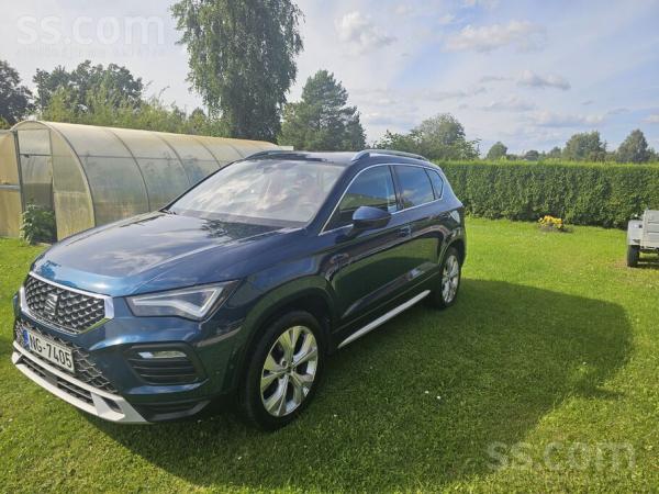 Blue SEAT Ateca 2022 in Jelgava, with an engine capacity of 1.50 L and mileage of 135 thousand km for 18150 €, photo 3 on AUTOMOTO.COM.LV
