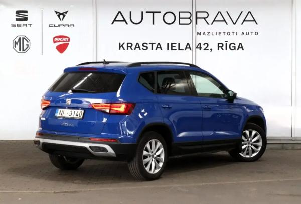 Zils SEAT Ateca 2022 Rīga, ar dzinēja tilpumu 1.50 L un nobraukumu 37 tūkst. km par 20990 €, foto 3 vietnē AUTOMOTO.COM.LV