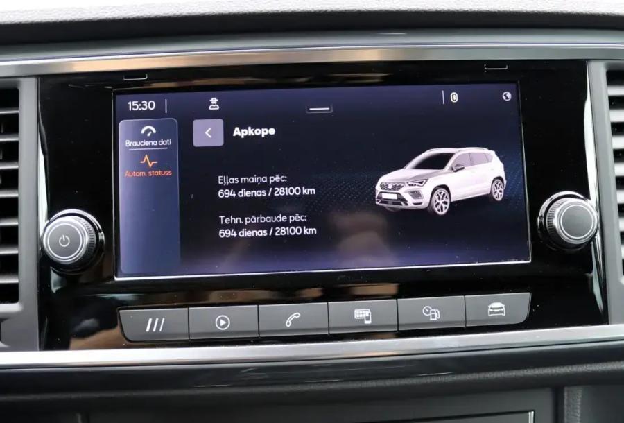Zils SEAT Ateca 2022 Rīga, ar dzinēja tilpumu 1.50 L un nobraukumu 37 tūkst. km par 20990 €, foto 7 vietnē AUTOMOTO.COM.LV