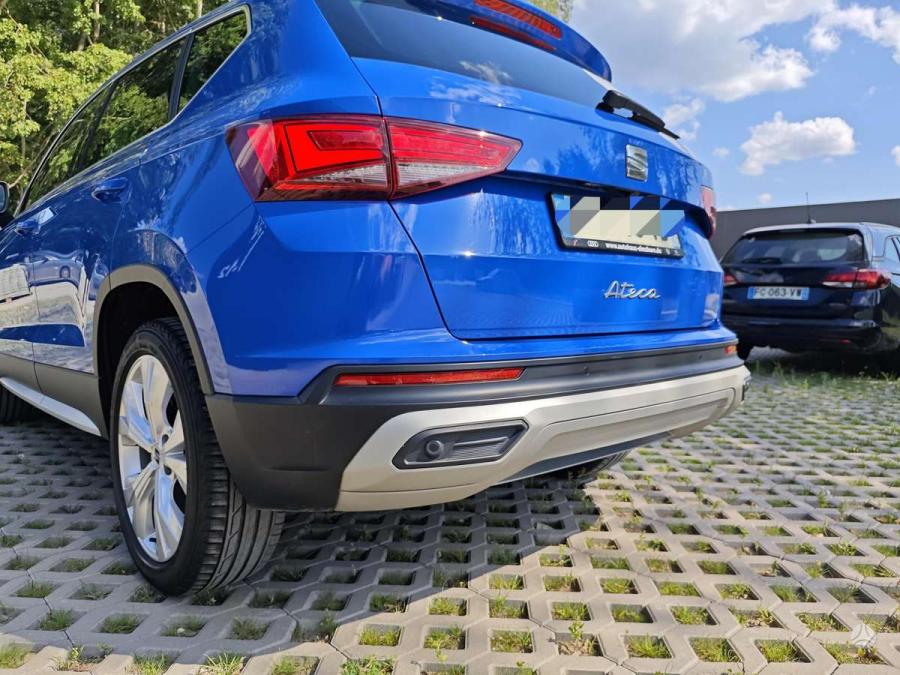 Blue SEAT Ateca 2023 in Kaunas, with an engine capacity of 1.97 L and mileage of 150 thousand km for 18822 €, photo 3 on AUTOMOTO.COM.LV