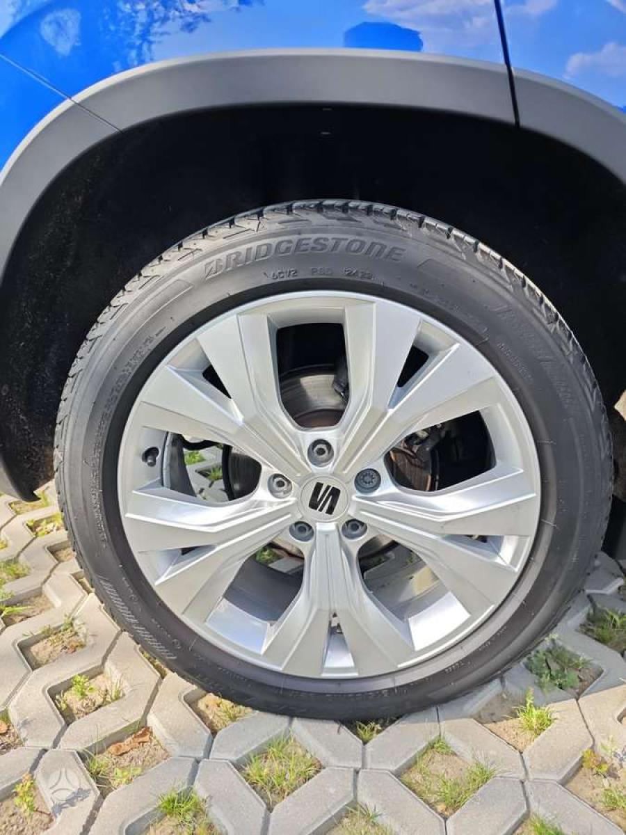 Blue SEAT Ateca 2023 in Kaunas, with an engine capacity of 1.97 L and mileage of 150 thousand km for 18822 €, photo 10 on AUTOMOTO.COM.LV