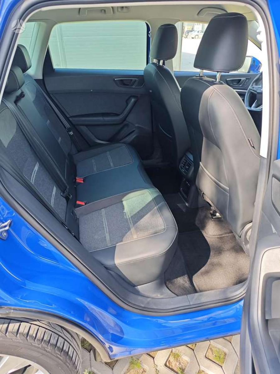 Blue SEAT Ateca 2023 in Kaunas, with an engine capacity of 1.97 L and mileage of 150 thousand km for 18822 €, photo 12 on AUTOMOTO.COM.LV