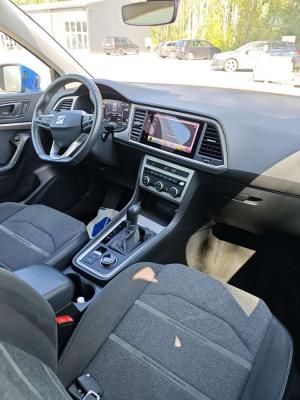 Blue SEAT Ateca 2023 in Kaunas, with an engine capacity of 1.97 L and mileage of 150 thousand km for 18822 €, photo 15 on AUTOMOTO.COM.LV
