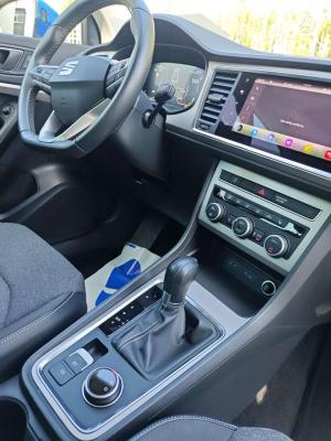 Blue SEAT Ateca 2023 in Kaunas, with an engine capacity of 1.97 L and mileage of 150 thousand km for 18822 €, photo 20 on AUTOMOTO.COM.LV