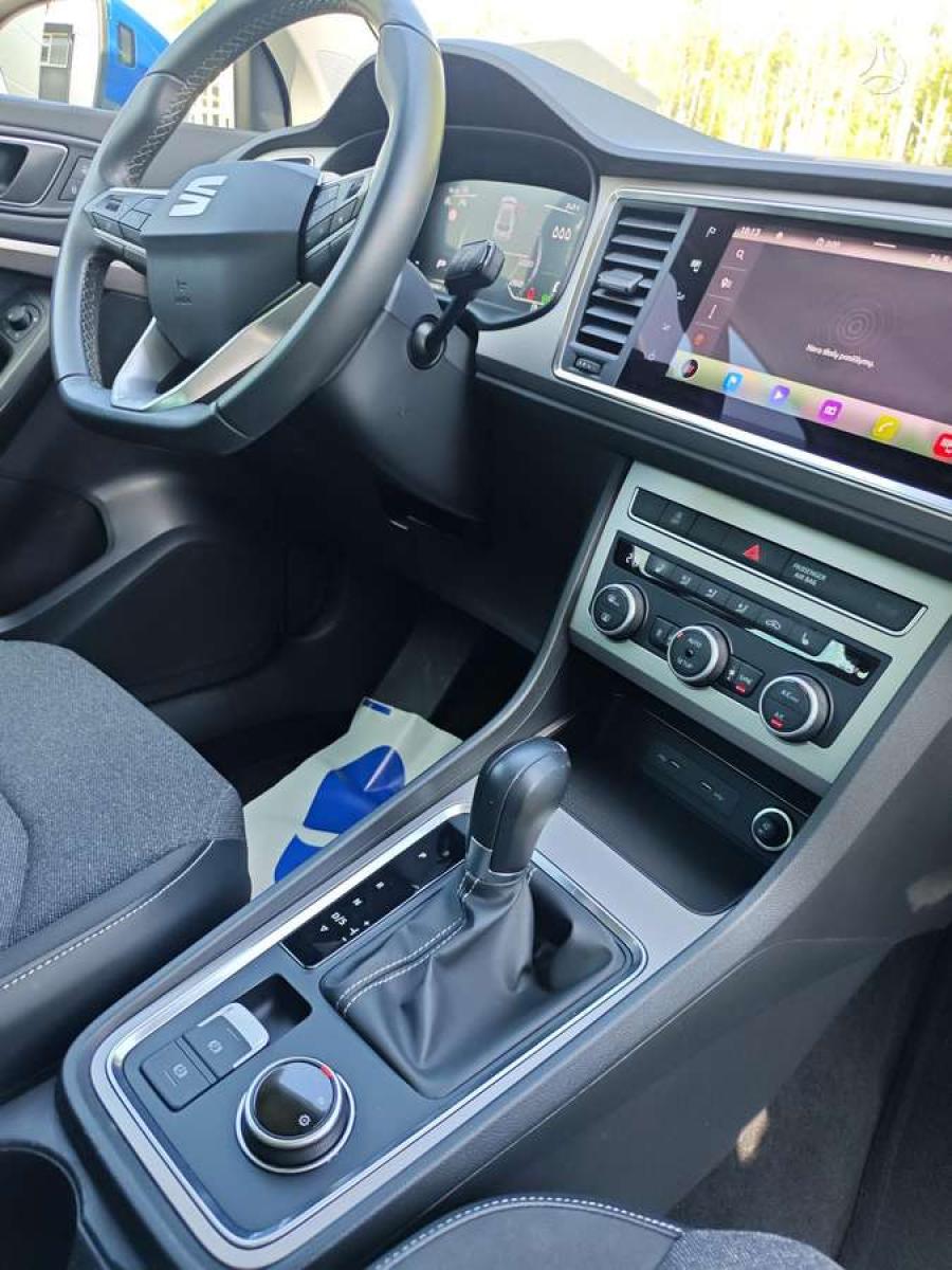 Blue SEAT Ateca 2023 in Kaunas, with an engine capacity of 1.97 L and mileage of 150 thousand km for 18822 €, photo 20 on AUTOMOTO.COM.LV