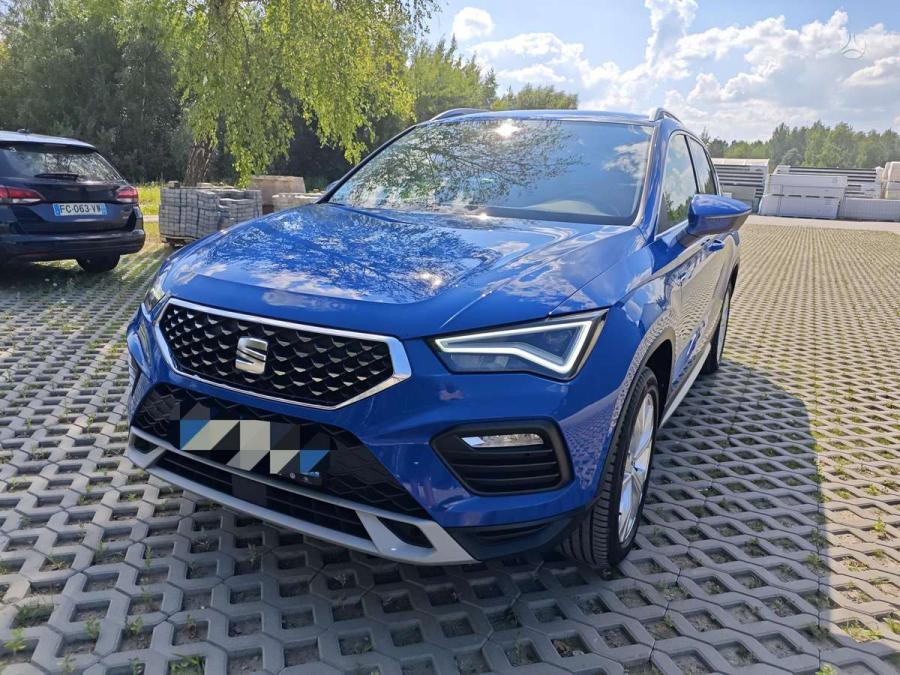 Blue SEAT Ateca 2023 in Kaunas, with an engine capacity of 1.97 L and mileage of 150 thousand km for 18822 €, photo 27 on AUTOMOTO.COM.LV