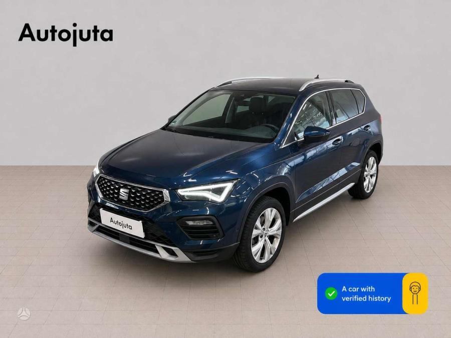 Синий Сеат Ateca 2023 в Каунас, объемом двигателя 1.97 л и пробегом 121 тыс. км за 20800 €, фото 1 на AUTOMOTO.COM.LV