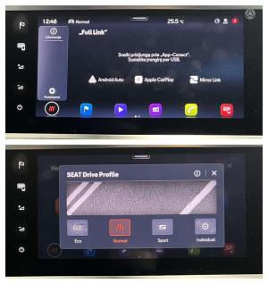 Синий Сеат Ateca 2023 в Каунас, объемом двигателя 1.97 л и пробегом 121 тыс. км за 20800 €, фото 14 на AUTOMOTO.COM.LV