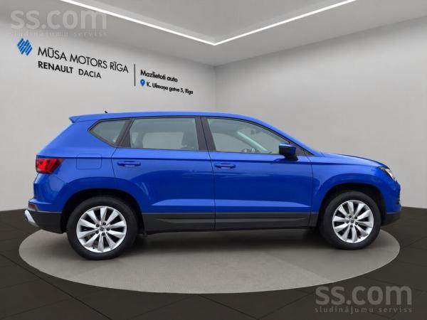 Zils SEAT Ateca 2023 Rīga, ar dzinēja tilpumu 2.00 L un nobraukumu 113 tūkst. km par 17995 €, foto 5 vietnē AUTOMOTO.COM.LV