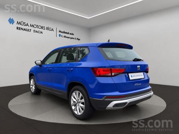 Zils SEAT Ateca 2023 Rīga, ar dzinēja tilpumu 2.00 L un nobraukumu 113 tūkst. km par 17995 €, foto 7 vietnē AUTOMOTO.COM.LV