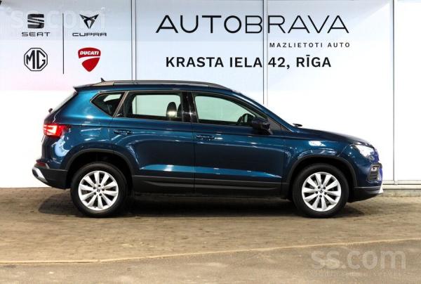 Синий Сеат Ateca 2024 в Рига, объемом двигателя 1.50 л и пробегом 46 тыс. км за 24490 €, фото 5 на AUTOMOTO.COM.LV